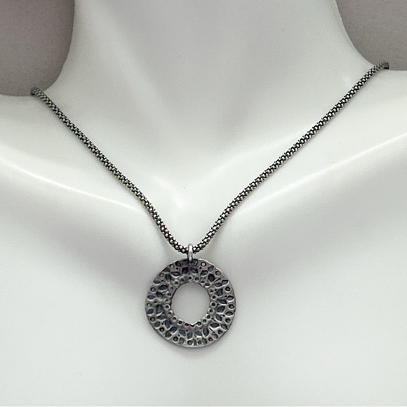 Silpada | Jewelry | Vintage Silpada Sterling Silver Oxidized Hammered ...